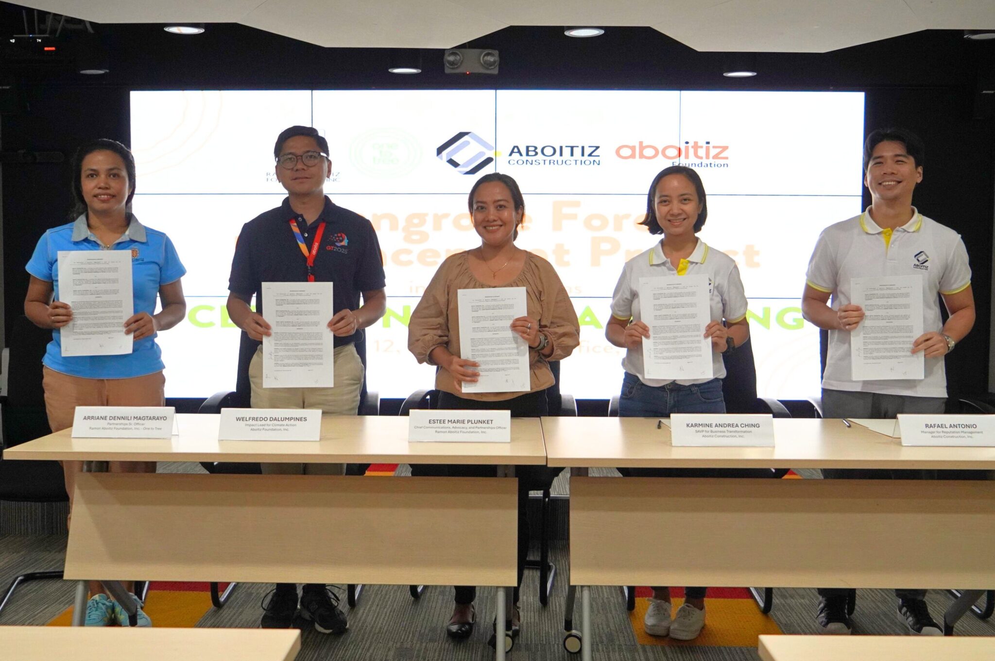 ACI, AFI and RAFI Launch Mangrove Forest Enhancement Project in Lian ...